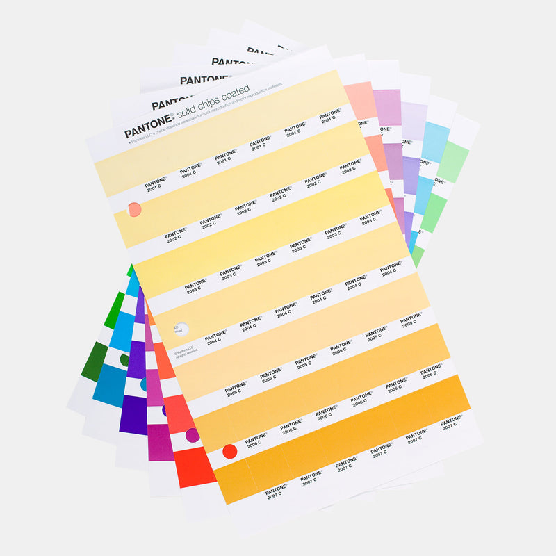 Chip Replacement Pages for Pantone Plus Series