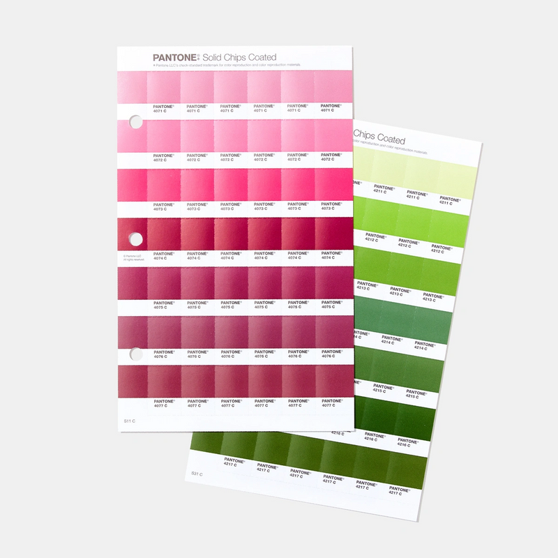 Solid Chips Set - Coated/Uncoated Supplement - Pantone